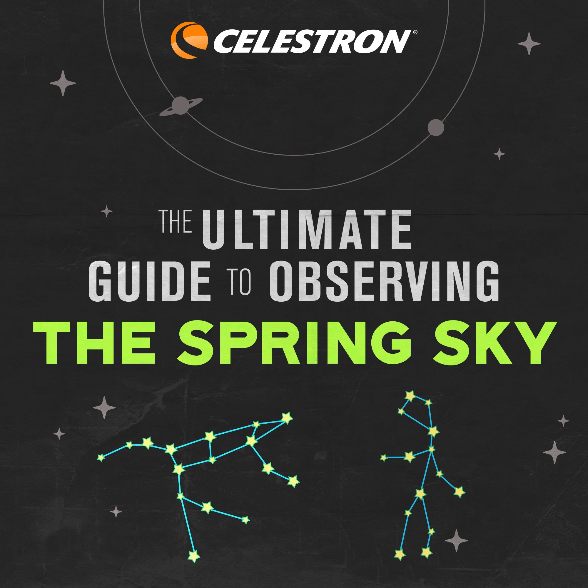 Constellations Map Spring