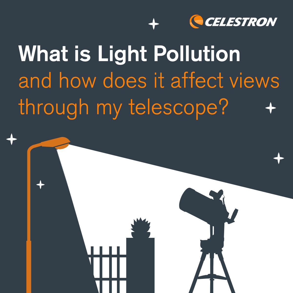 What is light pollution and how does it affect views through my telesc ...