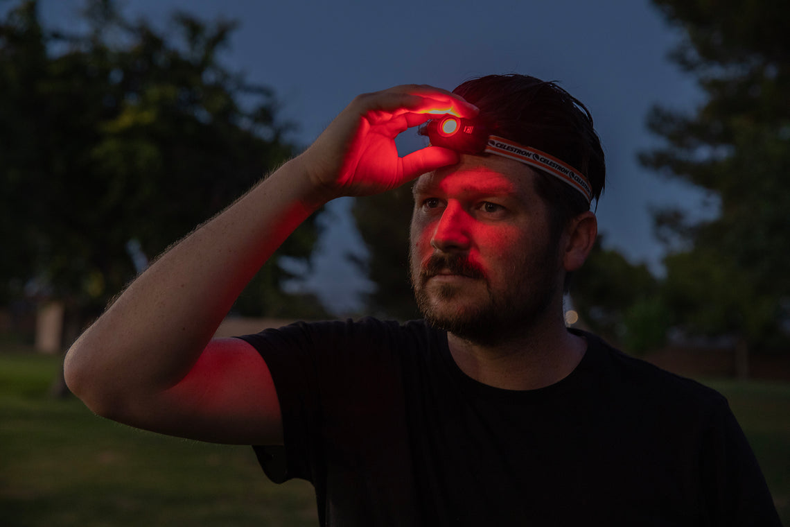 Night Vision Red Headlamp | Celestron