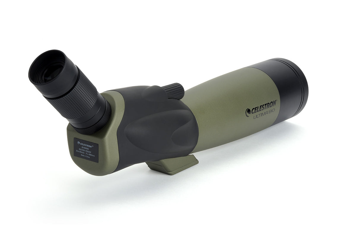 Ultima 20-60x80mm Angled Zoom Spotting Scope | Celestron