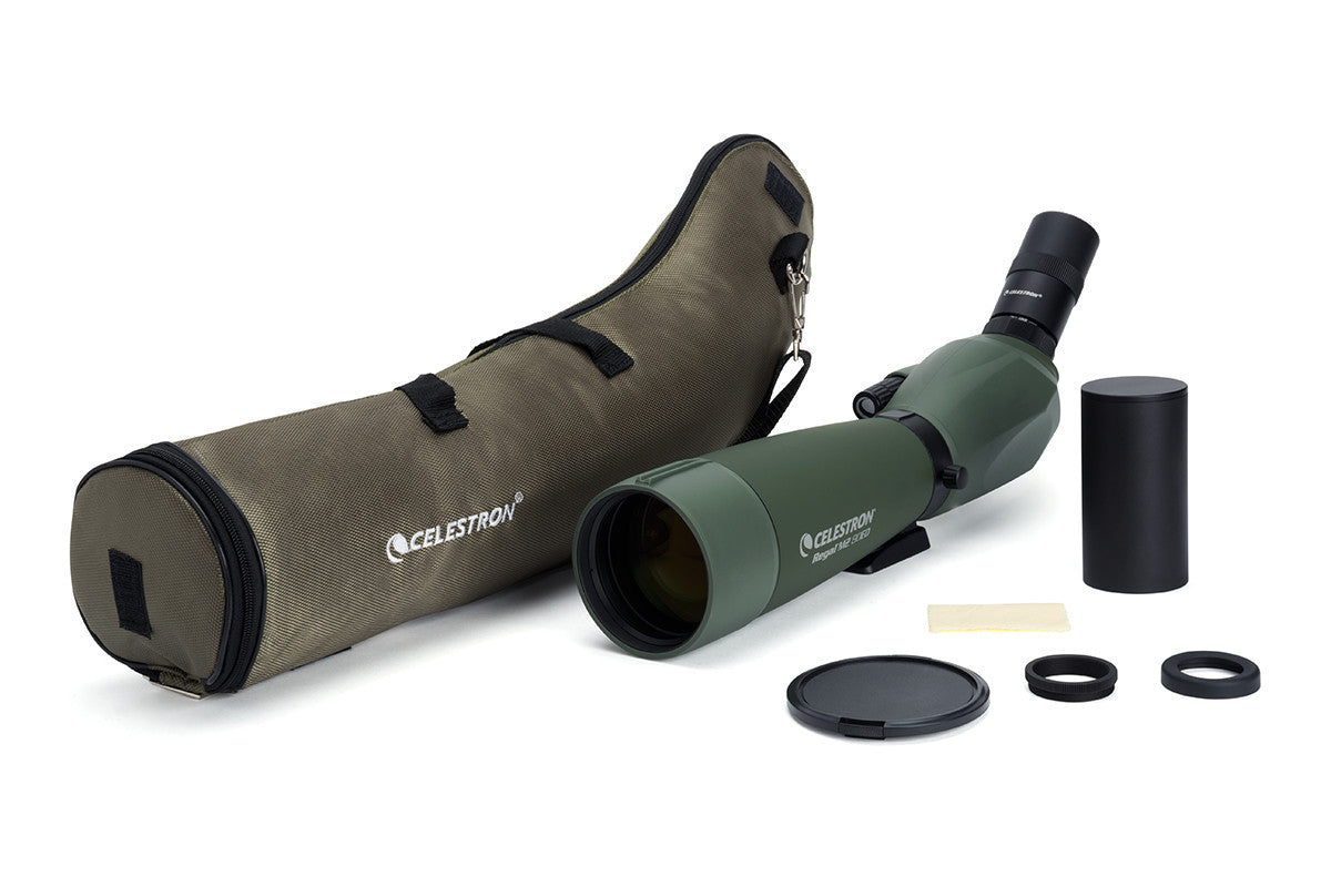 27x LER (Long Eye Relief) 80mm Regal M2 Spotting Scope Kit | Celestron