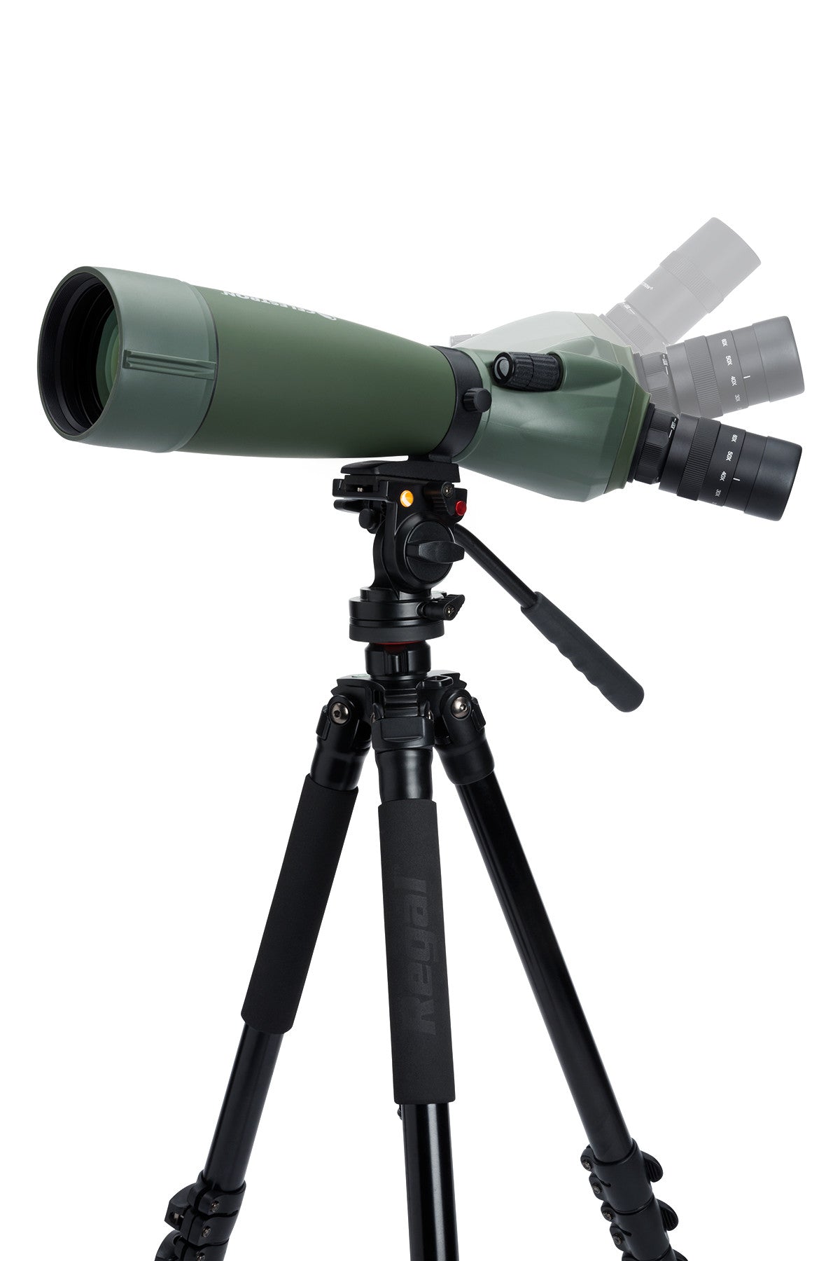27x LER (Long Eye Relief) 80mm Regal M2 Spotting Scope Kit | Celestron