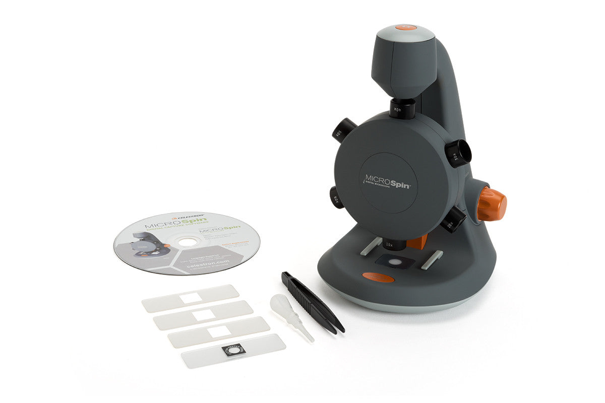 MicroSpin 2 MP Digital Microscope | Celestron