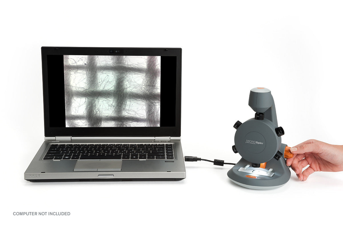 MicroSpin 2 MP Digital Microscope | Celestron