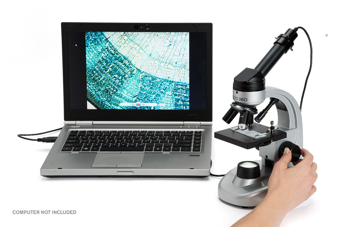 Micro 360+ Microscope with 2 MP Imager | Celestron