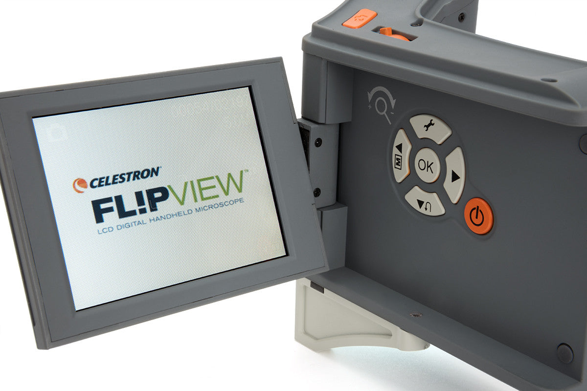 FlipView- 5MP LCD Portable Microscope | Celestron