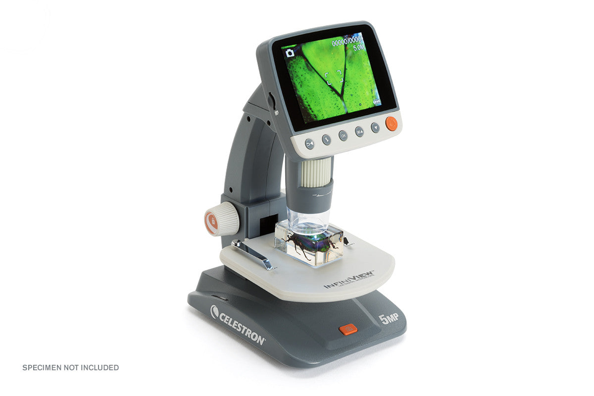 Infiniview LCD Digital Microscope | Celestron