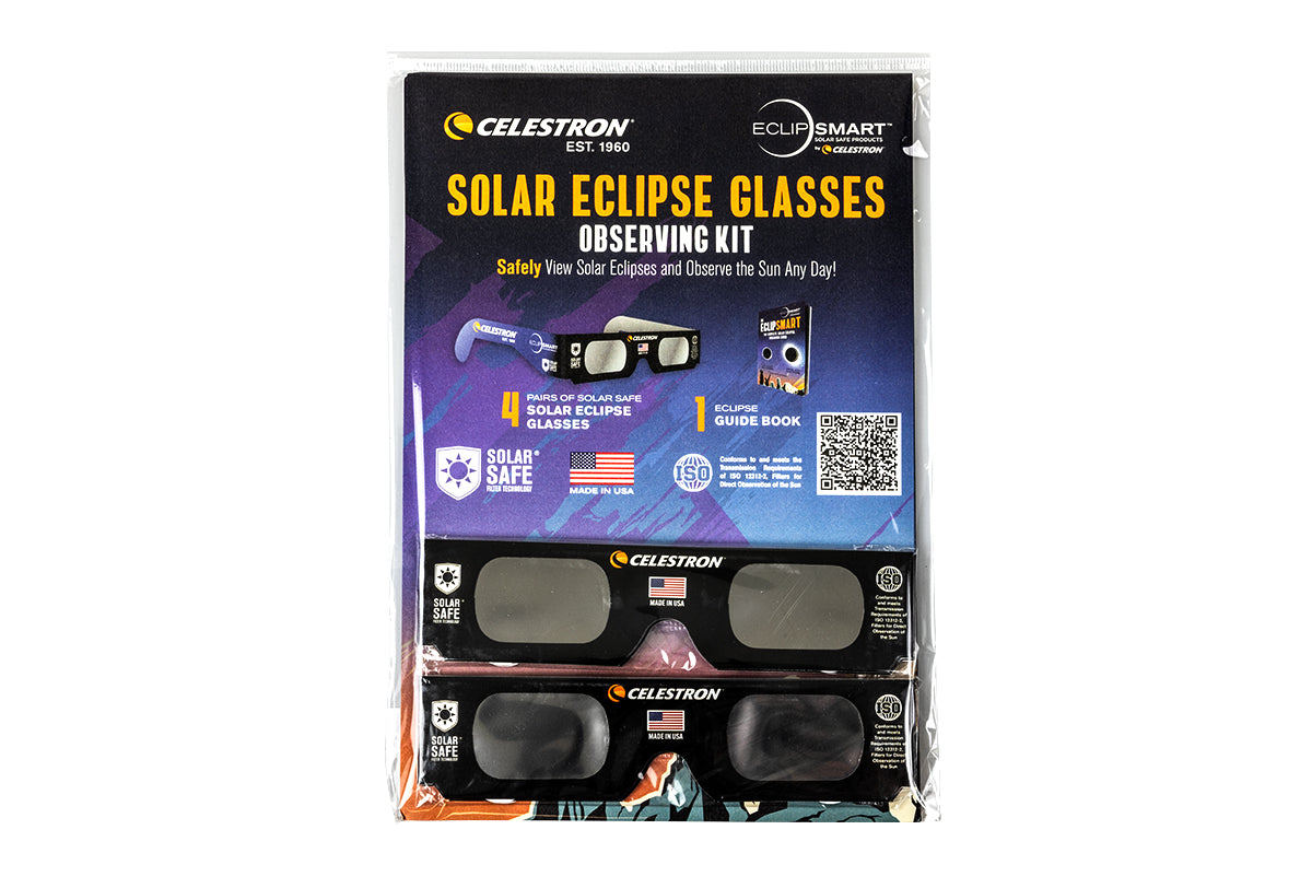 EclipSmart Solar Eclipse Glasses Observing Kit | Celestron