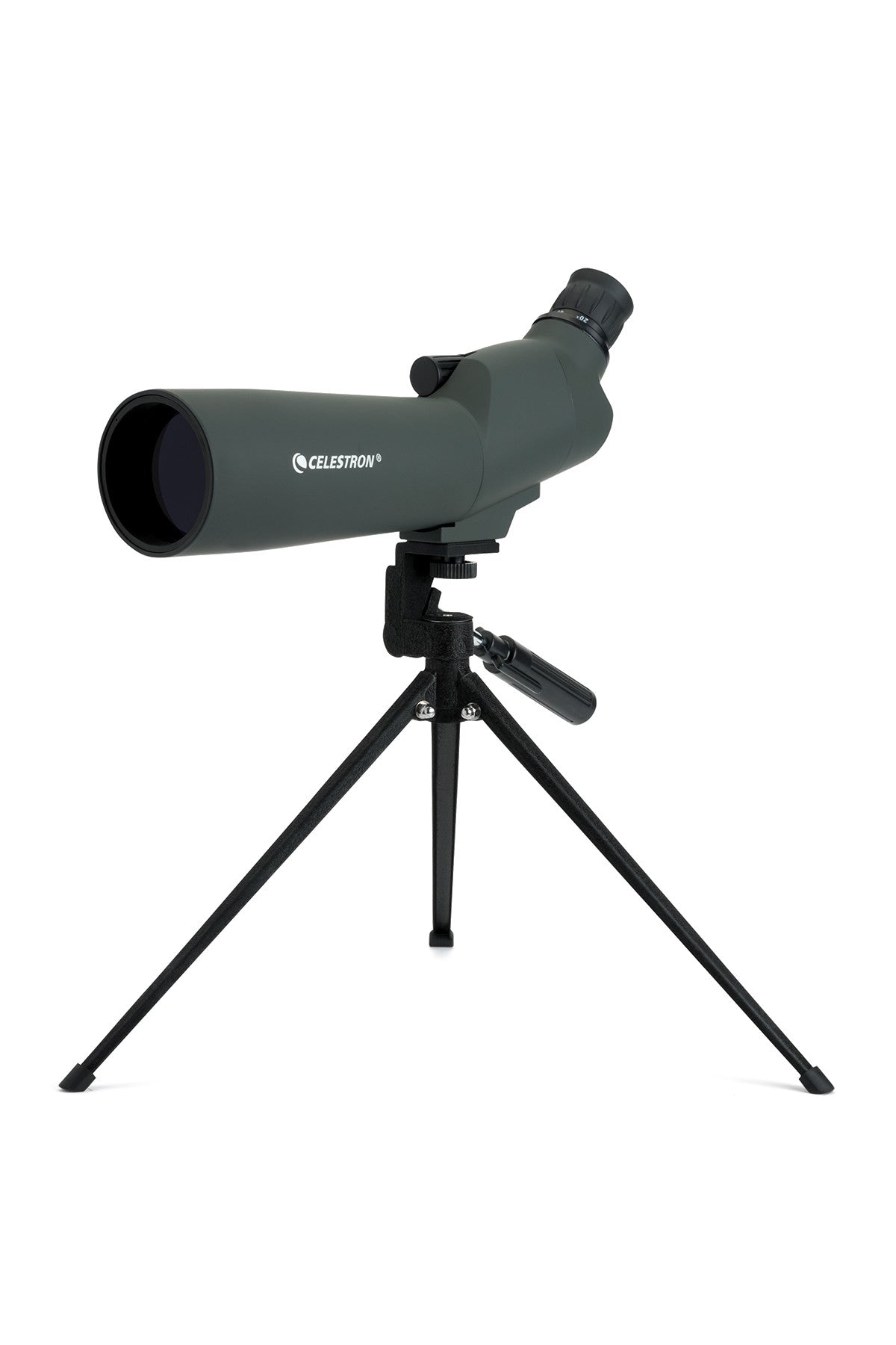 UpClose 20-60x60mm Angled Zoom Spotting Scope | Celestron
