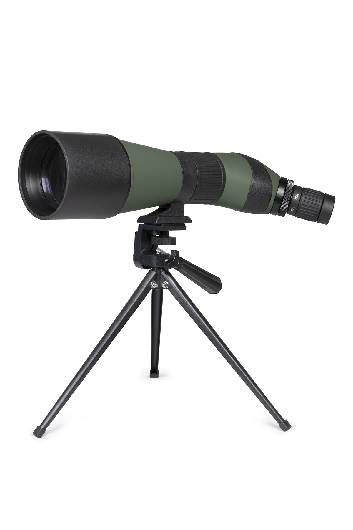 LandScout 20-60x80mm Angled Zoom Spotting Scope with Table-top Tripod ...