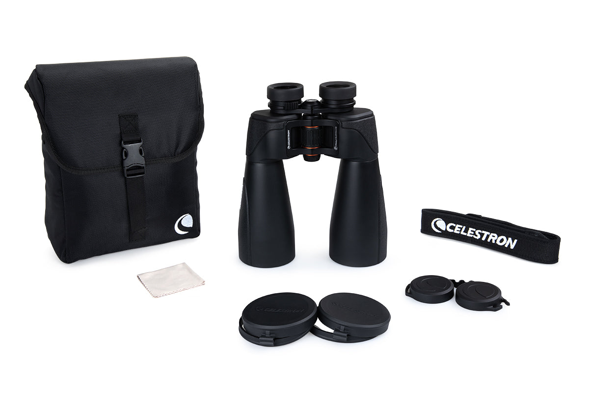 SkyMaster Pro ED 15x70mm Porro Binoculars | Celestron