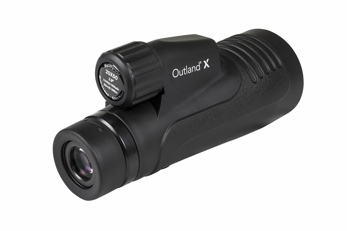 Outland X 20x50mm Monocular with Tripod, Smartphone Adapter | Celestron