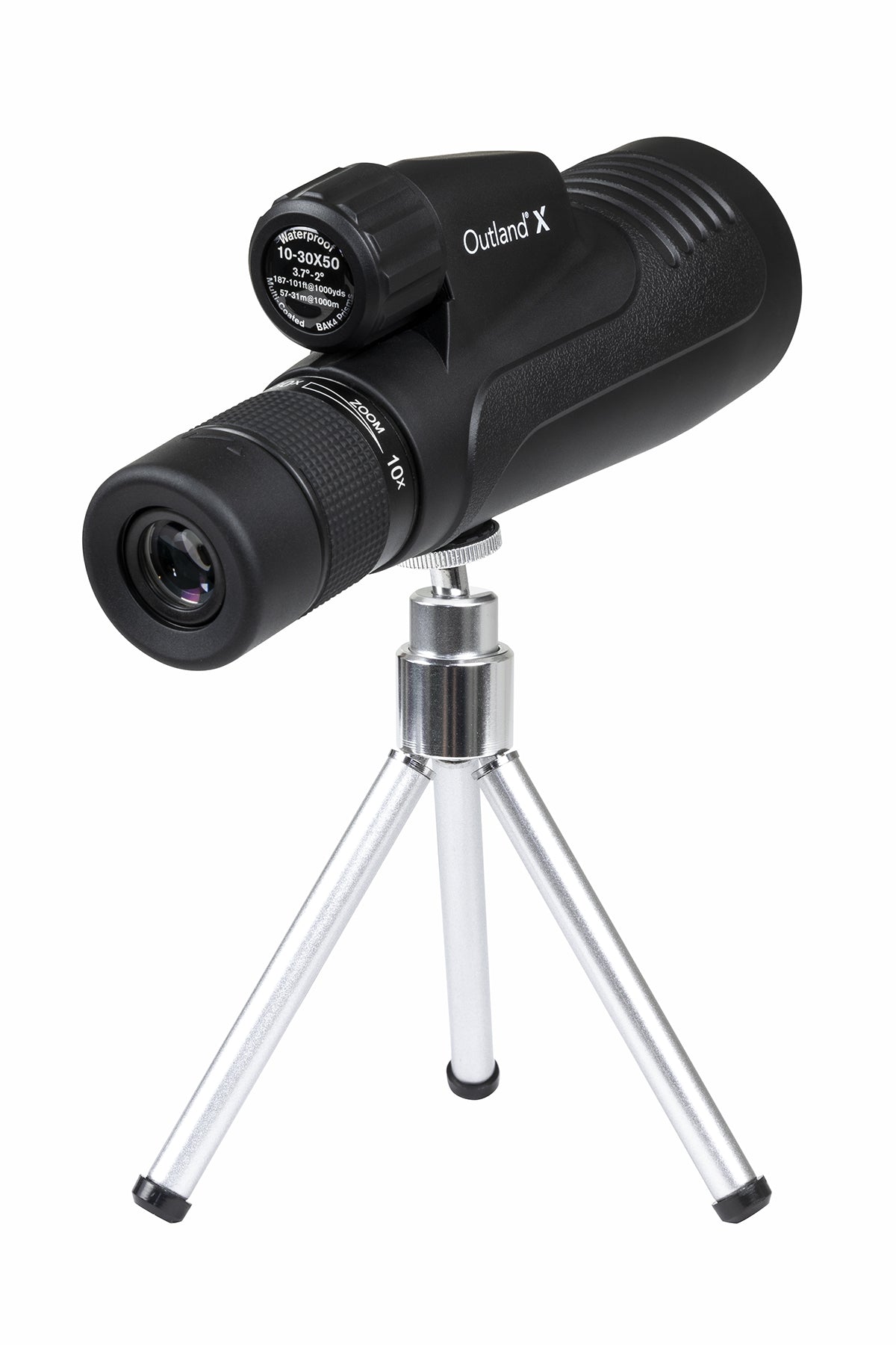 Outland X 10-30x50mm Zoom Monocular with Tripod | Celestron