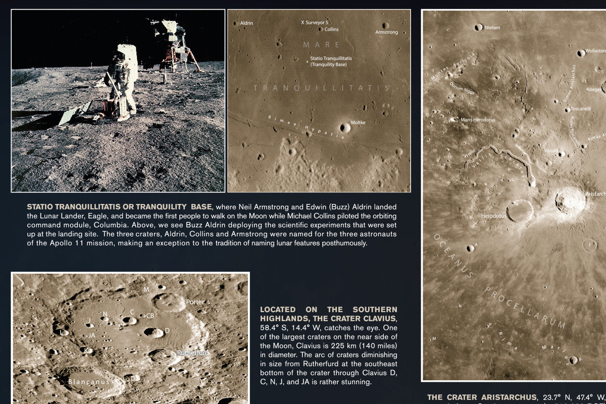 Observer’s Map of the Moon | Celestron
