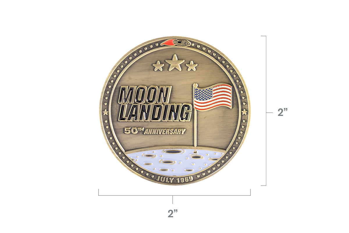 Celestron Commemorative Apollo 11 Challenge Coin | Celestron